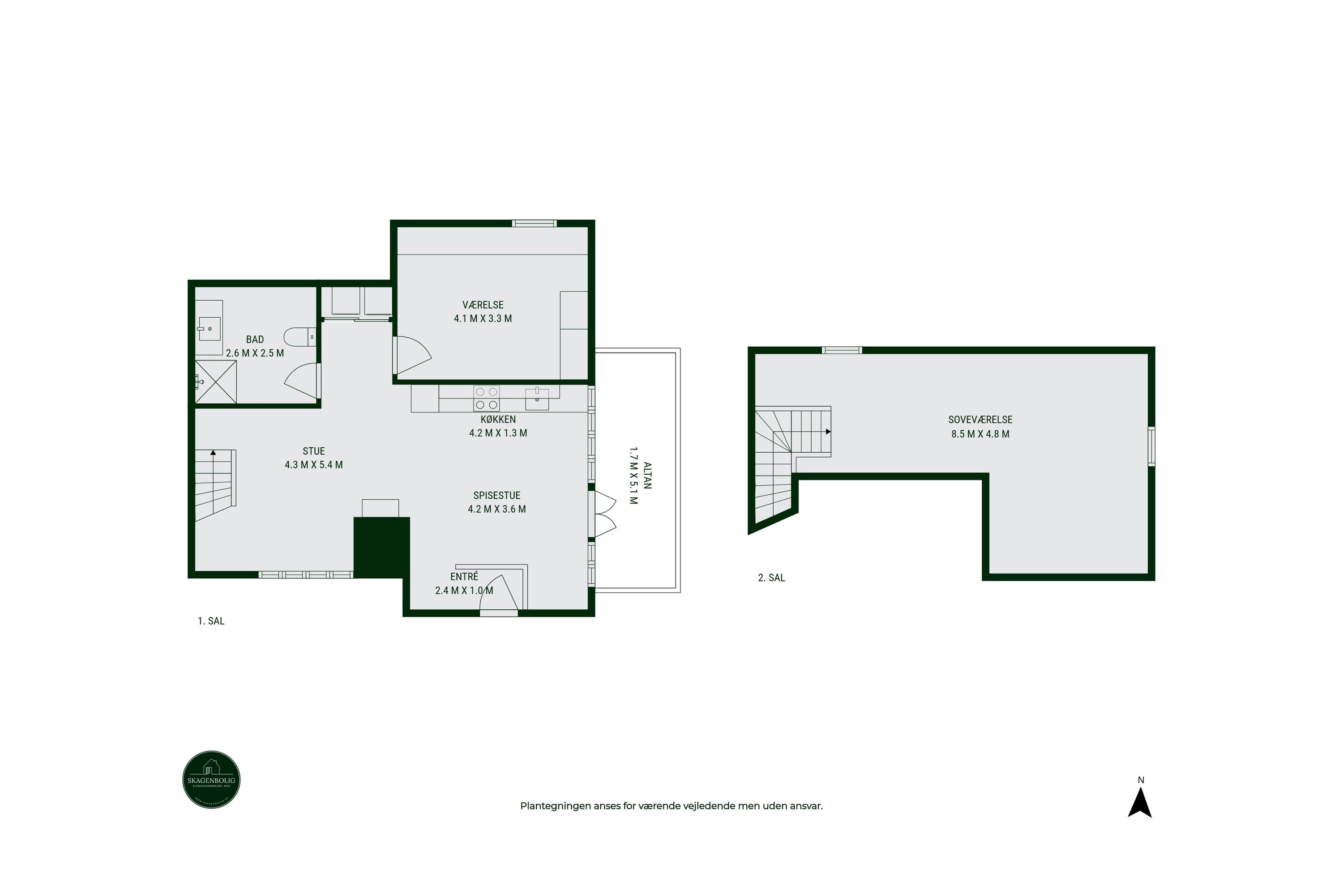 Hans Baghs Vej 23D, 2., 9990 Skagen I SkagenBolig